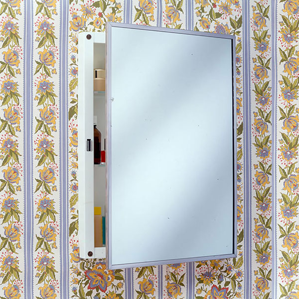 Single Door Cabinet - Slim Line 3 - ½" Deep Surface Mounted - Basco ...